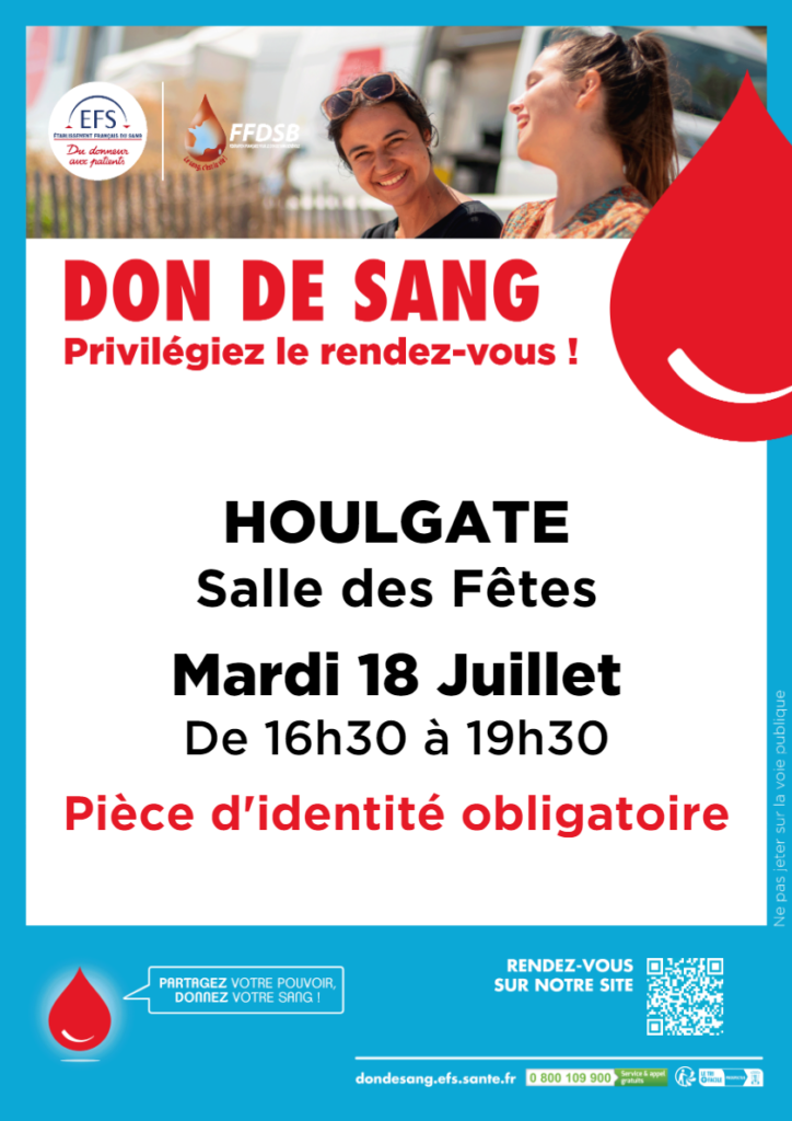 [DON DU SANG] - Ville de Houlgate